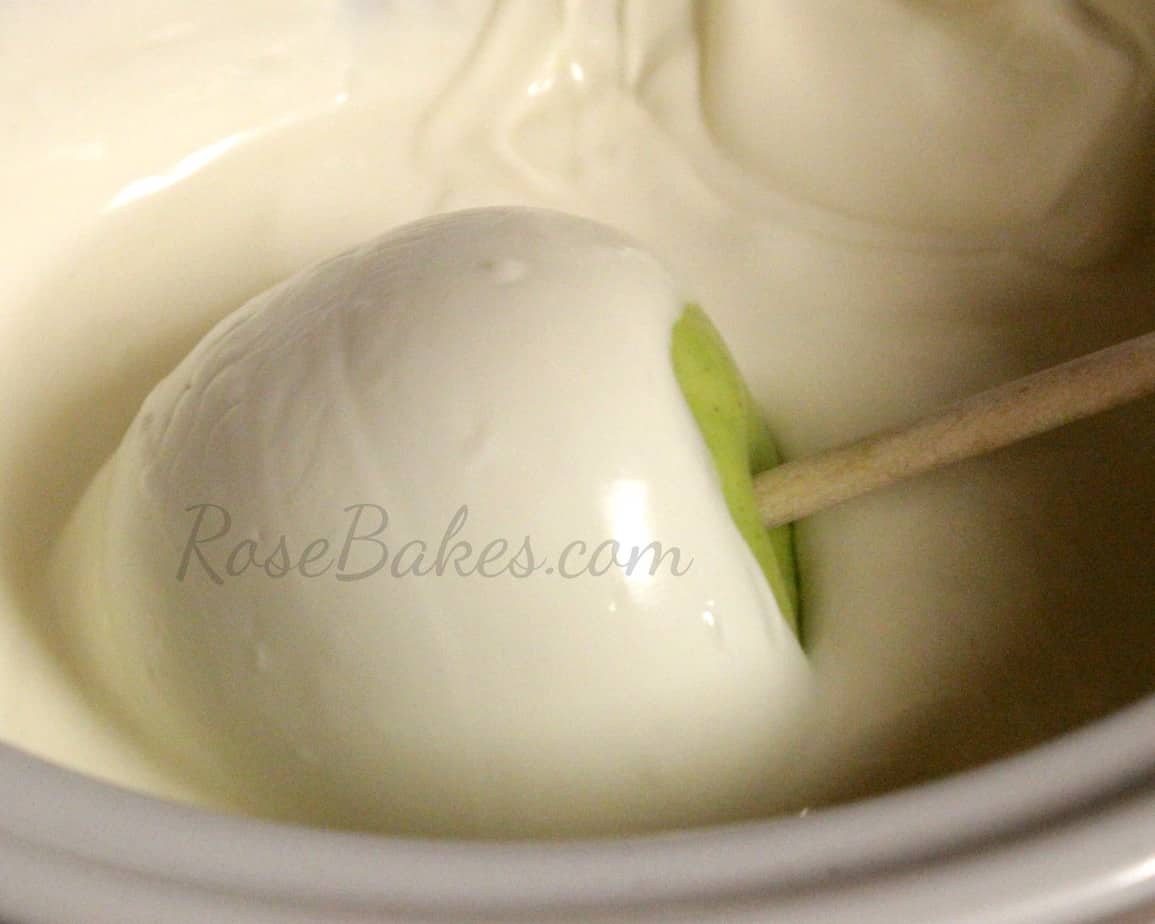 How to Make White Chocolate Dipped Easter Apples