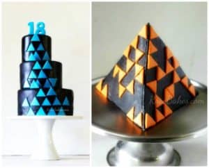 Geometric Cakes: Tetrahedron, Triangles, Pyramids Cubes... and Joshua's ...