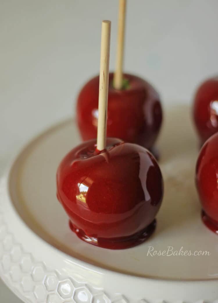 The Best Candy Apple Recipe (Make Any Color!)