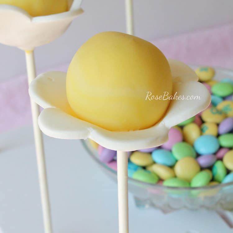 Spring Flower Cake Pops