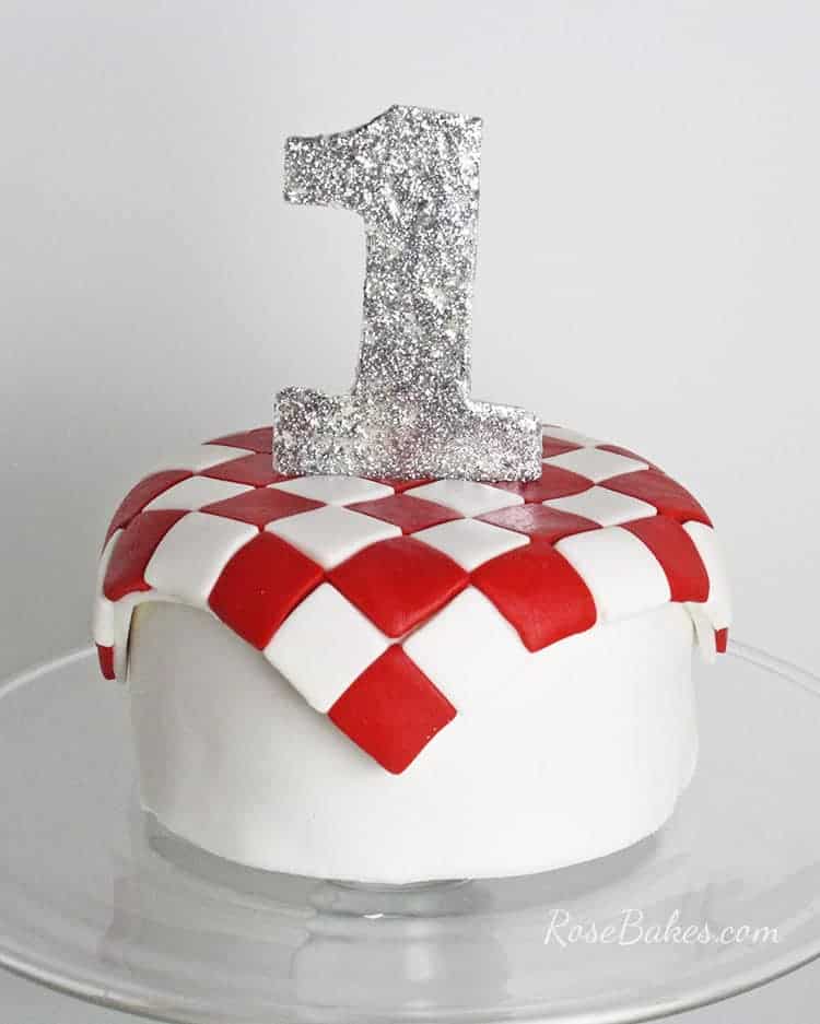 How To Make A Number Cake Topper From Candy Melts Or Almond Bark