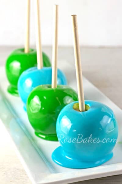 The Best Candy Apple Recipe (Make Any Color!)