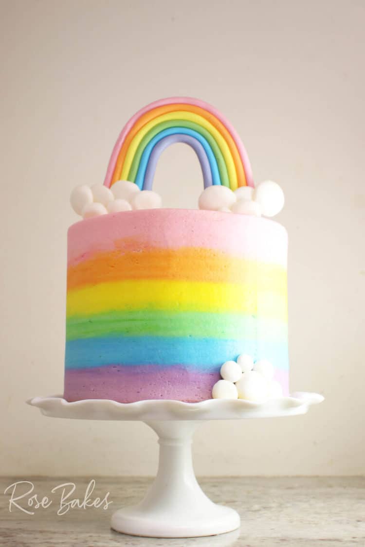43 Rainbow Cakes & Party Ideas