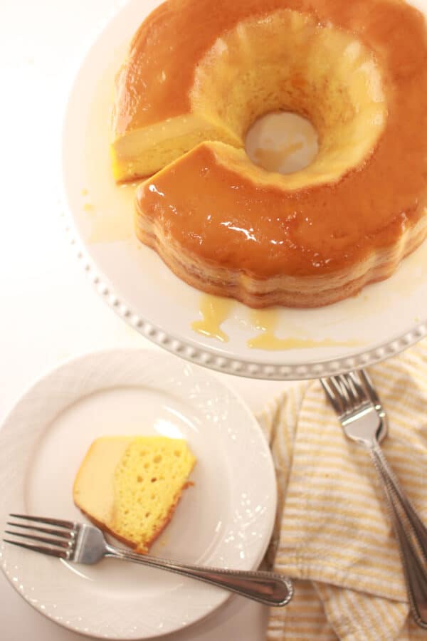 Mom's Flan Cake Recipe (with Box Mix!)