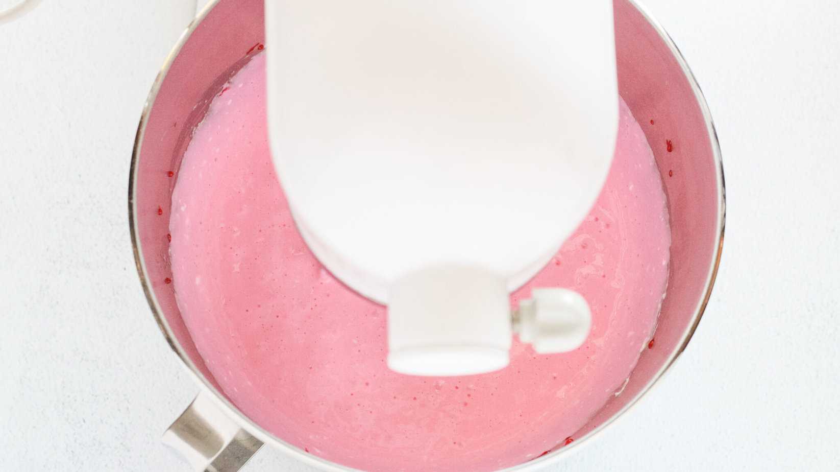 Hot Pink Valentine's Day Cheesecake