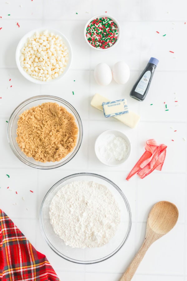 Christmas Cookie Cake (Chocolate Chip Cookie Cake Recipe)