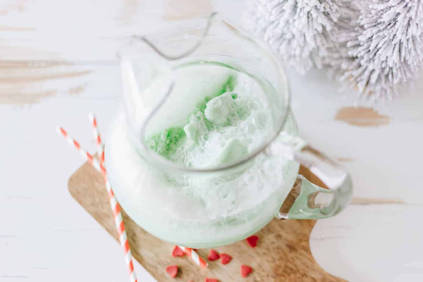 Easy 3 Ingredient Grinch Punch Recipe