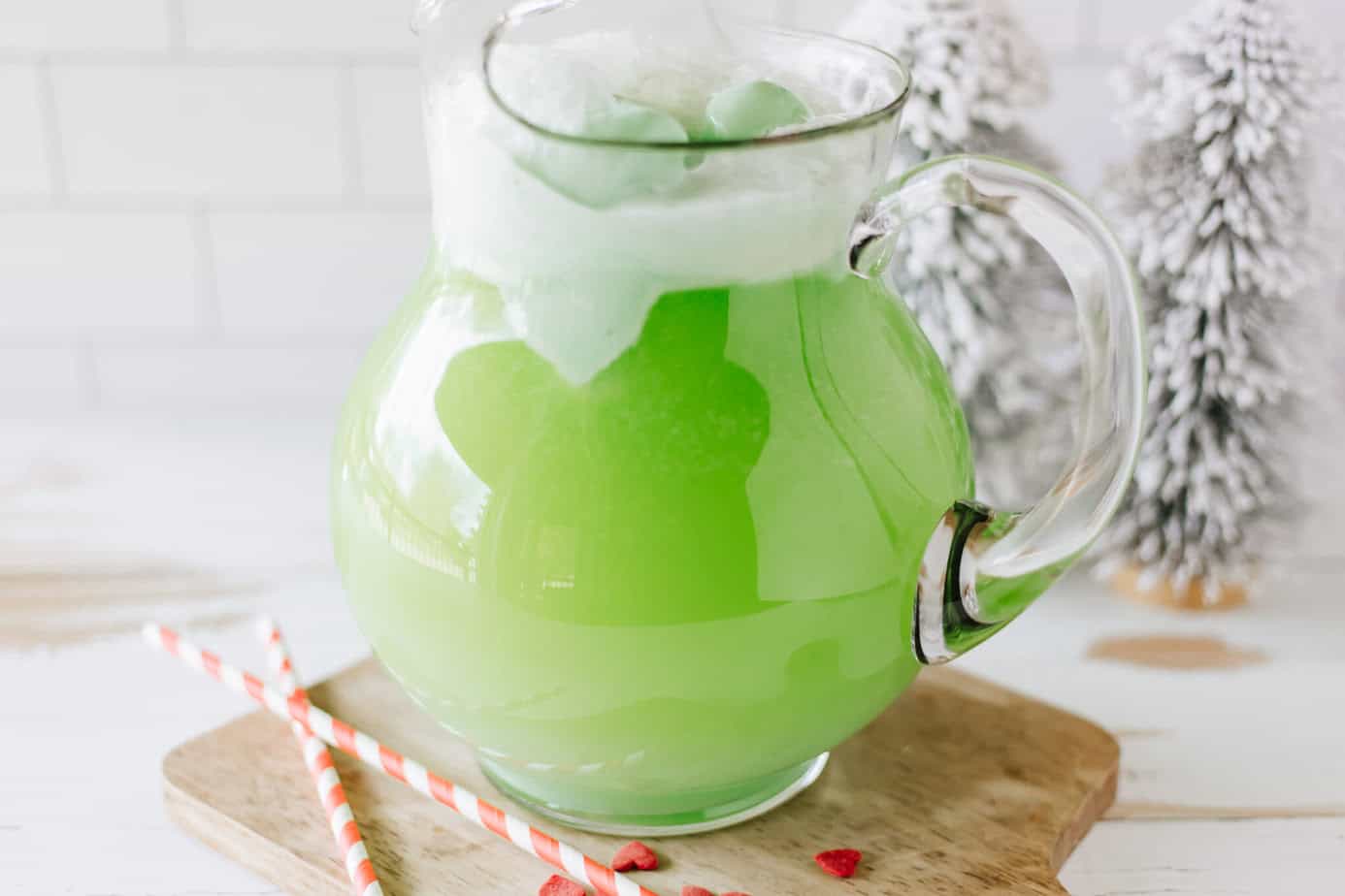 Easy 3 Ingredient Grinch Punch Recipe