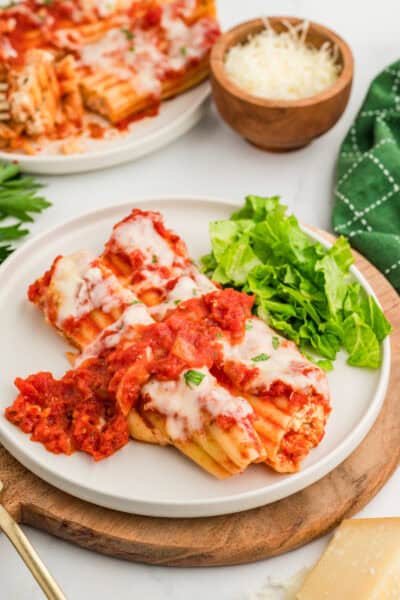 How to Make Cheese Manicotti (Easy Recipe)