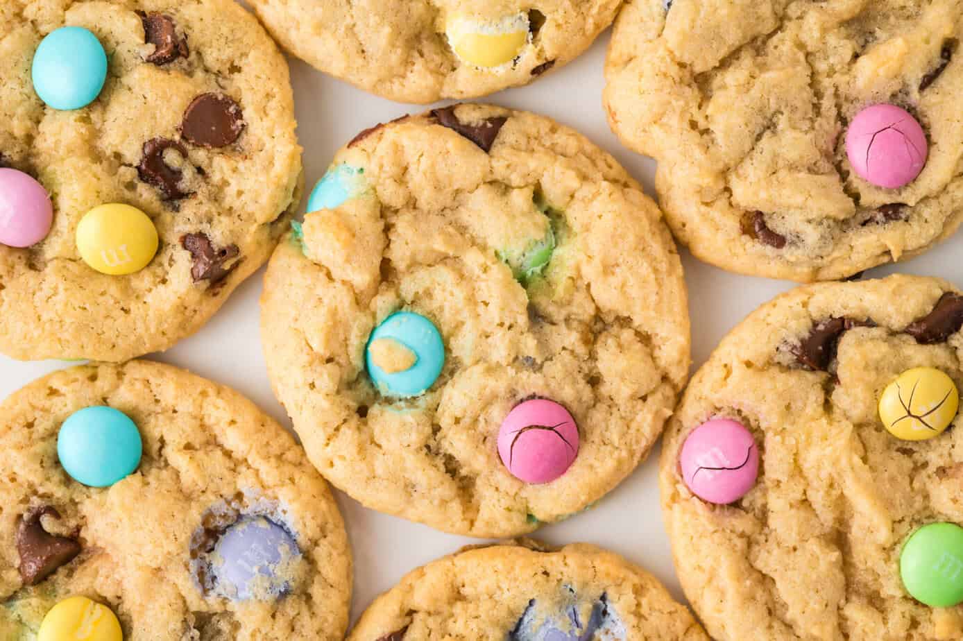 Easter Cookies with M&Ms