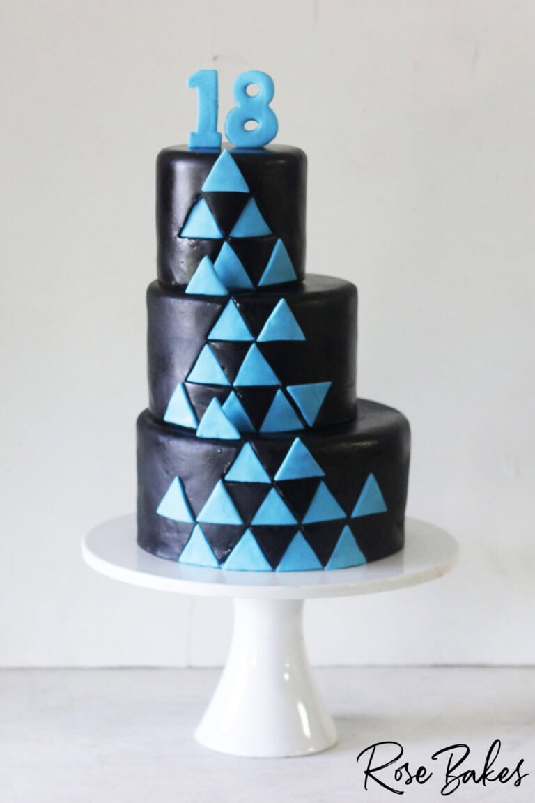 Bold Black Cakes for Every Occasion