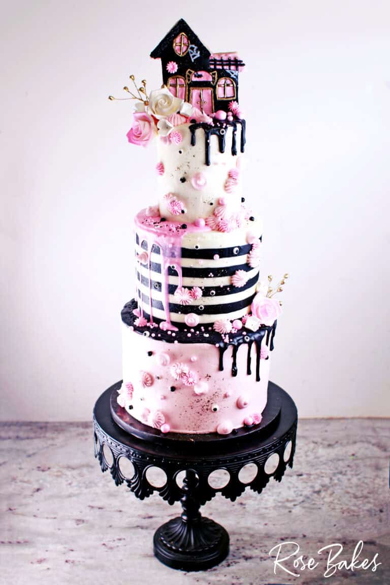 Bold Black Cakes for Every Occasion